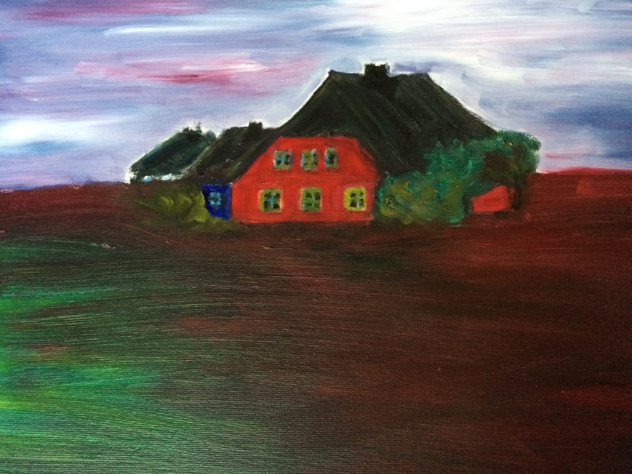 Weihnachtsbilder von Dagmar Schirdewahn im Kunsthaus Lisa - Anja Röhl