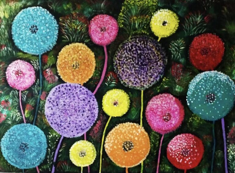 Weihnachtsbilder von Dagmar Schirdewahn im Kunsthaus Lisa - Anja Röhl